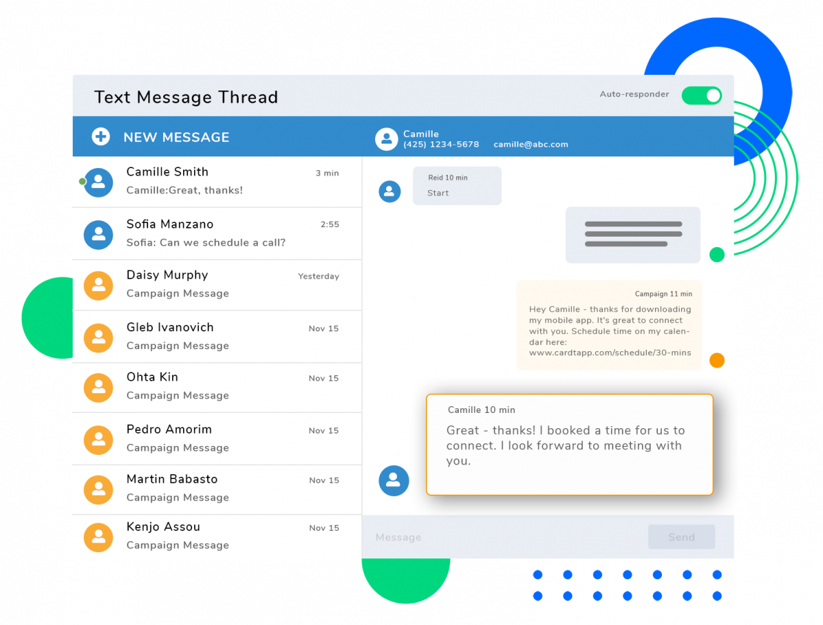 Text Message Marketing for Business | Cardtapp